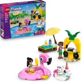 Lego friends 42658 zábava u bazénu s jednorožcem a plameňákem 5702017815251