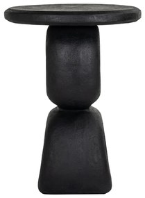 Černý odkládací stolek Richmond Everlee 34 cm
