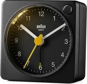 Braun BC02X černá / Klasický budík / 1x AA baterie