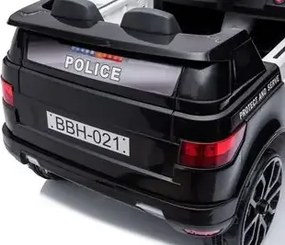 Eljet Dětské elektrické auto policie SUV černá / 50W / rychlost 3-8km/