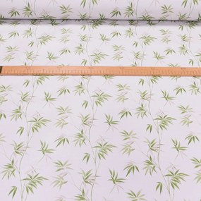Ergis ubrus PVC s textilním podkladem 674581R, bambus, zelená, š.140cm (metráž), š.140cm (metráž)