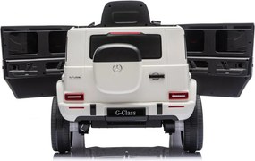 LEAN CARS Akumulátorové vozidlo Mercedes G 4x4 24 V 2580, bílé