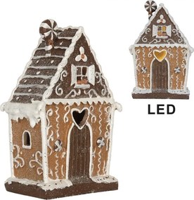 Perníková LED chaloupka Gingerbread Cotti - 14*9*21 cm