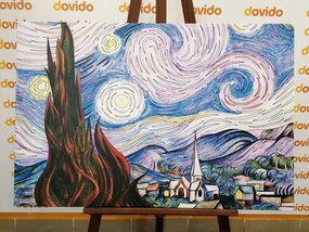 Obraz reprodukce Hvězdná noc - Vincent van Gogh