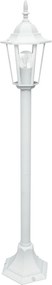 FAN LANT-MILANO/P1 BCO Sloupkové svítidlo MILANO bílá, 1xE27, IP44, 105 x 21 cm - FANEUROPE