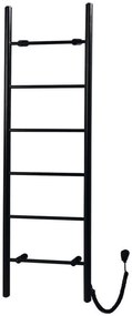 Sapho - Elektrický sušák ručníků Karbo 50x160 cm, černá mat KB905