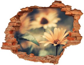 Wallmuralia Samolepící díra na stěnu Jarní květiny 90x70 cm
