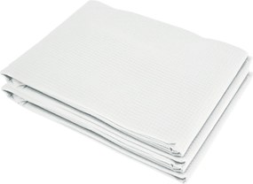 Náhradní plachta Outsunny 600 x 300 x 200 cm s předními dveřmi, 12 okny, odolná fólie pro skleníky, zahradní plachta pro skleník, pařeniště, studený r