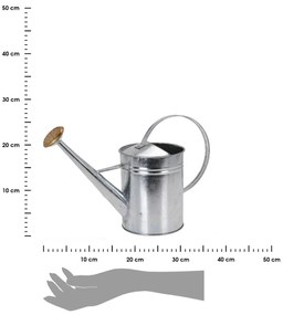 Konev na zalévání Ella, 1,9 l, stříbrná