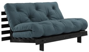 Rozkládací pohovka v petrolejové barvě 140 cm Roots Black Night – Karup Design