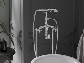 Mexen Retro volně stojící vanová baterie, chrom - 75933-00