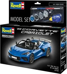 Revell Corvette C8 Cabriolet / Plastikový model / 1:25 / počet dílků 1