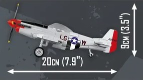 COBI 5847 Americký stíhací letoun North American P-51D Mustang / 1:48