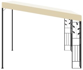 vidaXL Marketos Altán ke zdi 3 x 3 x 2,5 m krémový
