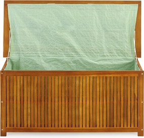 Deuba Dřevěný úložný box 300 L - akát