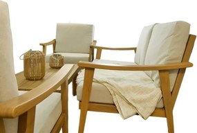 Sada zahradního nábytku TIRANA hnědá
