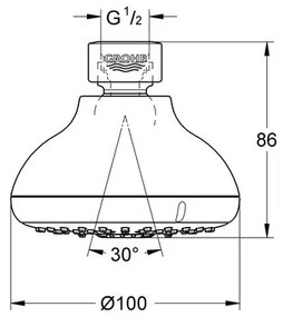 Grohe Tempesta New , 4jet, chrom 27606001