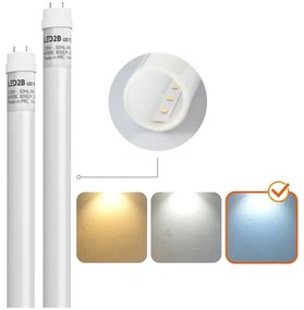 Brilagi -LED Tech. zářivkové svítidlo OPTIMA T8 2xG13/18W/230V 6500K IP65 128 cm