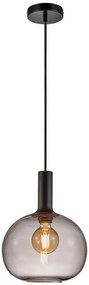 Závěsný lustr z kouřového skla Alton pro žárovku E27 ø25cm - Nordlux
