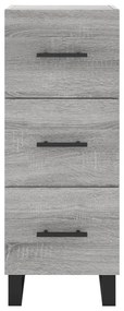 Skříň highboard šedá sonoma 34,5 x 34 x 180 cm kompozitní dřevo,  3198879