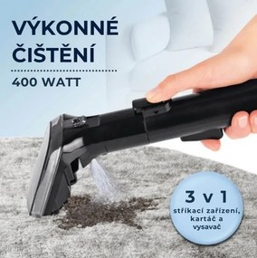 CLEANmaxx Ruční elektrický čistič koberců a čalounění PT-PRO 15177