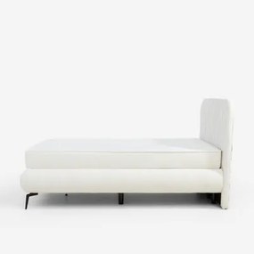 Postel boxspring VALO bílá 140x200