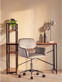 Šedá čalouněná kancelářská židle Brent – Premier Housewares