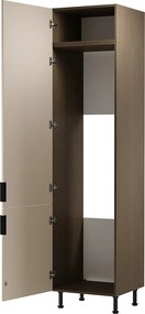 SORENTO bz | vysoká skříňka D60ZLN na vestavnou lednici | 60 cm | LEVÁ | baltic/béžová