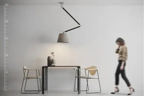 Industriální lustr Zyta M černé/zlaté