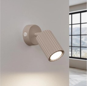 Brilagi - LED Nástěnné bodové svítidlo CRESTO 1xGU10/10W/230V taupe