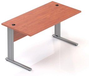 NABYTEK-DESIGNOVY.CZ - BPR14 11 - Kancelářský stůl Komfort, kovová podnož, 140x70x76 cm, buk