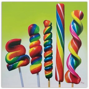Obraz na plátně Lollipop - 30x30 cm