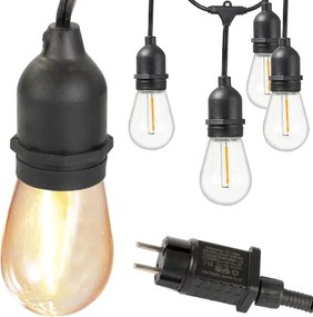 LED světelná zahradní girlanda LUCENT, 15 m