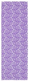 Tegatex Bavlněný ubrus s fialovými květy 40*120 cm