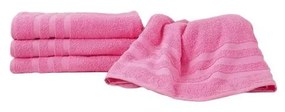 B.E.S. - Petrovice, s.r.o. Bavlněný froté ručník Standard - Pink 50 x 100