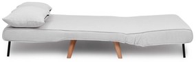 Hanah Home Rozkládací dvoumístná pohovka FOLDE krémová 120 cm