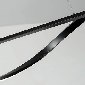 Toolight Závěsné LED osvětlení Modern D18 LHJ019-CP 120 cm černá