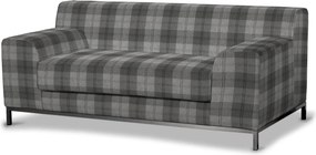 Potah na pohovku IKEA Kramfors 2-místná barva šedá látka pletený vzor, vzorované