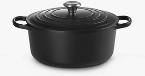 Le Creuset Signature - Pekáč kruhový s poklicí, objem 8,1 l, noir mat 21177300000430