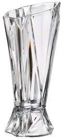 KŘISTÁLOVÁ VÁZA BOHEMIA ENIGMA NA NOZE 380MM
