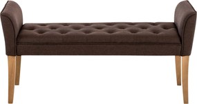 Chaiselongue Cleopatra, světlý antik – hnědá