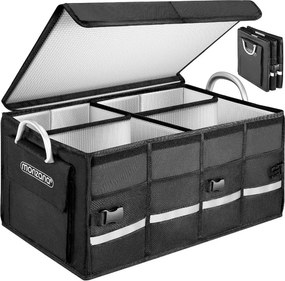 Monzana Zateplená kufrová taška MONZANA® 60×35×30 cm – černá