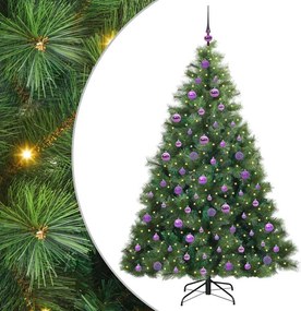 Umělý vánoční stromeček s stojanem Zelená 180 cm PE a PVC 3397789