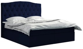 Eka Kontinentální čalouněná postel Exclusive - Fresh (120x200 cm) Barva látky - Fresh: Světle béžová (01)