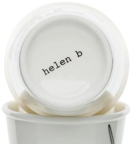 helen b Porcelánový hrnek Freestyle Handstand 220 ml, bílá barva, porcelán