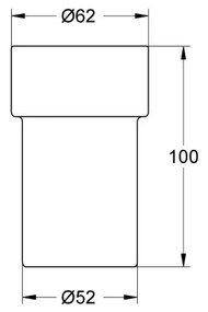 GROHE 40254000 - Sklenička ALLURE saténové satin