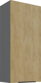 CREMONA ac | horní skříňka 50 G-108 1F policová | 50 cm | EXTRA VYSOKÁ | antracit/cremona
