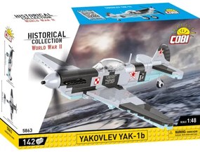 COBI 5863 II WW Jakovlev YAK-1b, 1:48, 142 kostek