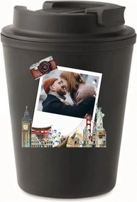 Velký personalizovaný termohrnek Polaroid z dovolené (475ml)