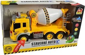 MaDe 12580 - Auto stavební na baterie, míchačka